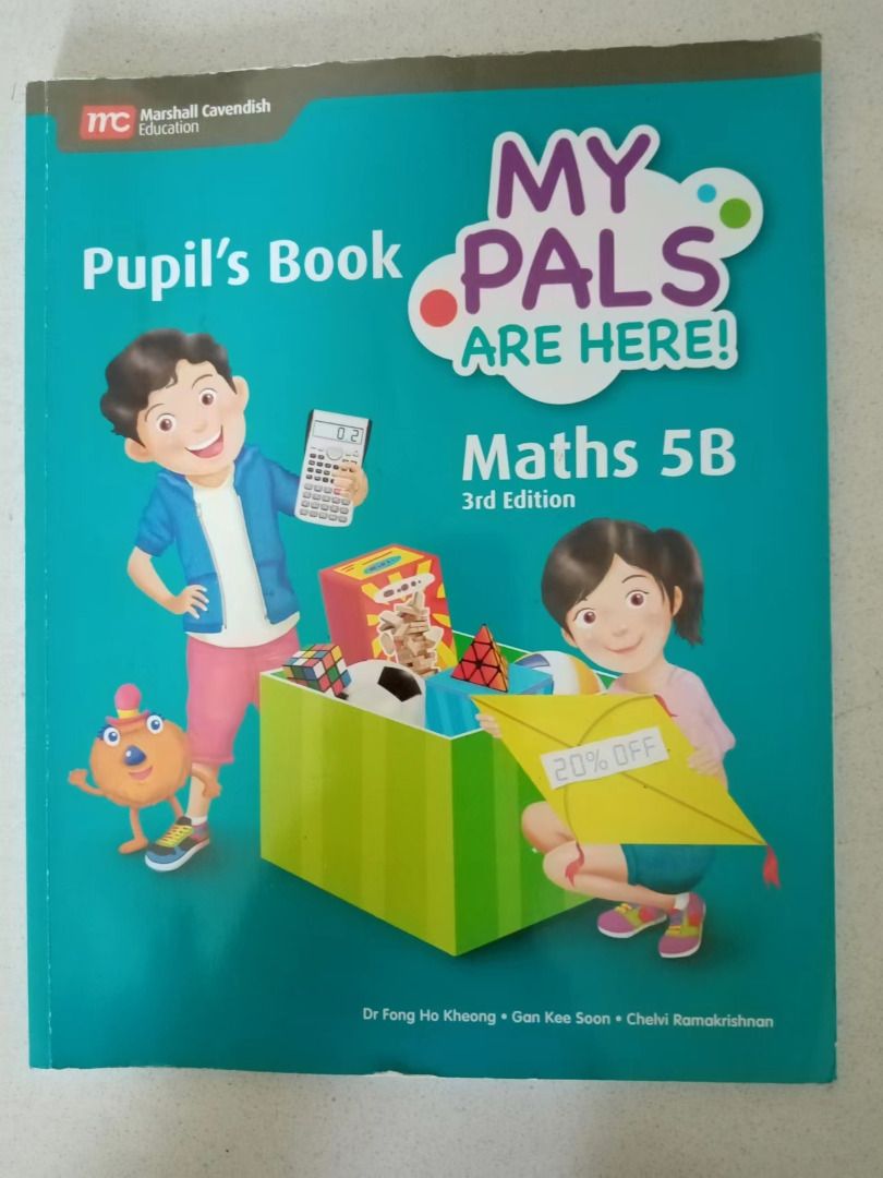Primary 5 Mathematics Textbook 5A 5B, Hobbies & Toys, Books & Magazines ...