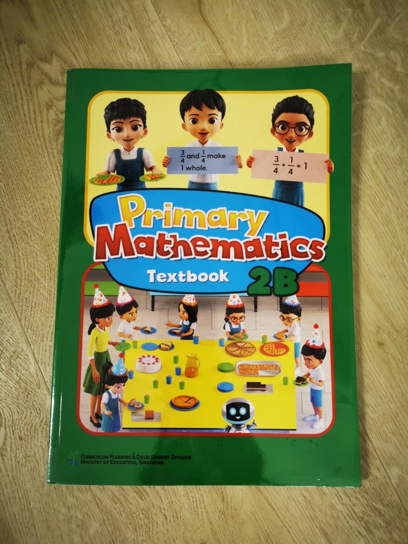 Primary Mathematics Textbook 2B, Hobbies & Toys, Books & Magazines ...
