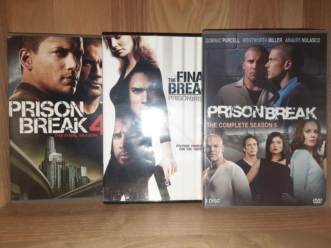 Prison Break Complete Series DVD, Hobbies & Toys, Music & Media, CDs ...