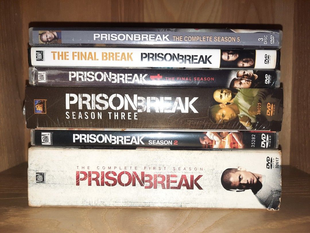 Prison Break Complete Series DVD, Hobbies & Toys, Music & Media, CDs ...