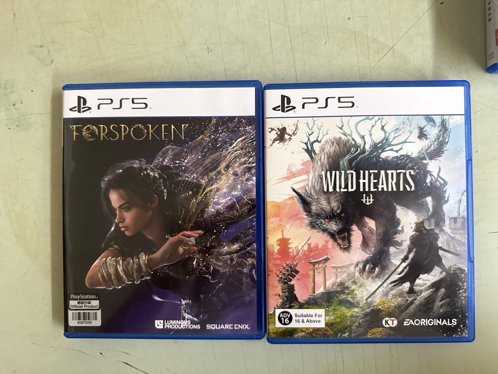 PS5 Games ( Forspoken / Wild Hearts ), Video Gaming, Video Games ...