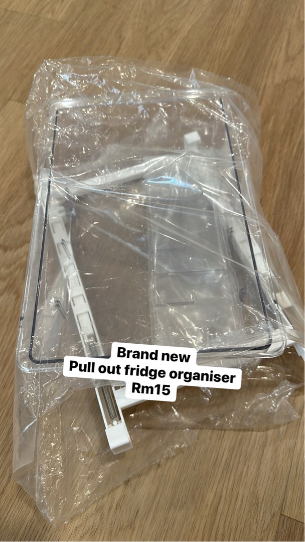 Pull out fridge organizer, Furniture & Home Living, Home Improvement ...