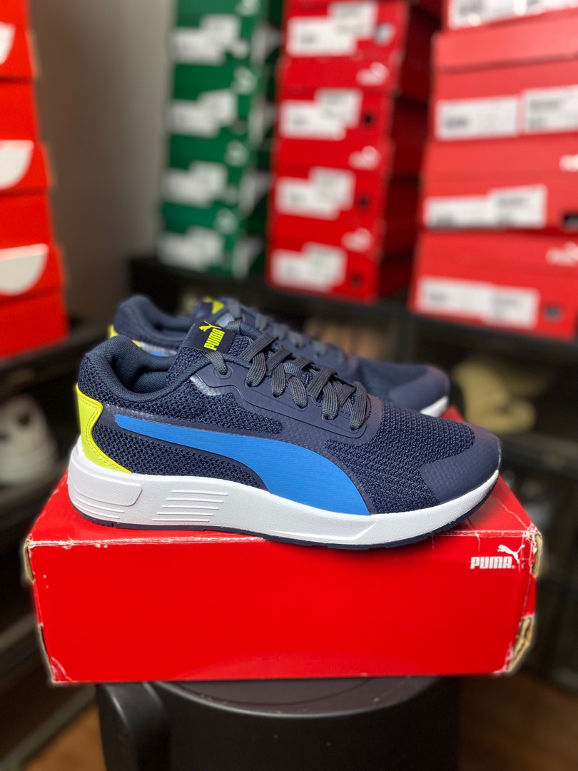 Puma Taper Blue, Women's Fashion, Footwear, Sneakers on Carousell
