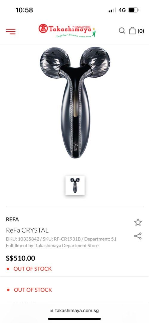 Refa Crystal Carat Face - Swavoski *LIMITED EDITION*, Beauty & Personal Care, Face, Face Care on ...