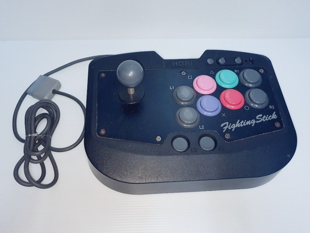 RETRO HORI PLAYSTATION ARCADE FIGHTING STICK HPS-71 JOYSTICK CONTROLLER ...