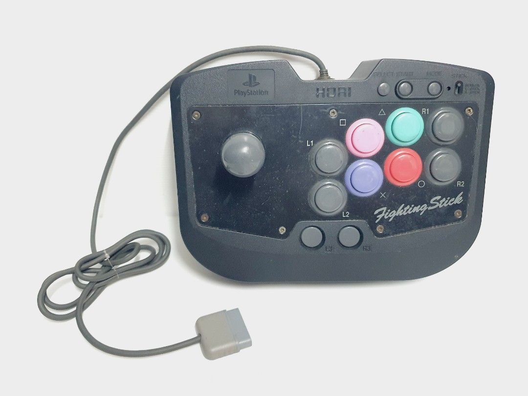 RETRO HORI PLAYSTATION ARCADE FIGHTING STICK HPS-71 JOYSTICK CONTROLLER ...