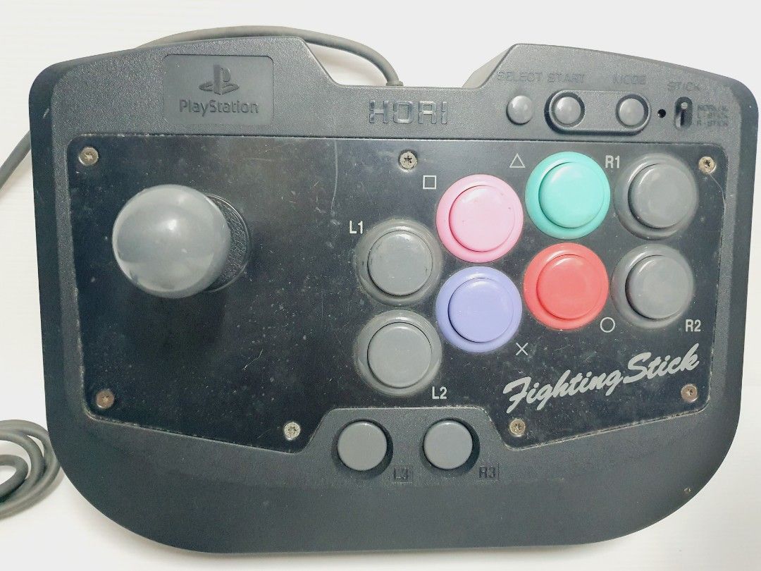 RETRO HORI PLAYSTATION ARCADE FIGHTING STICK HPS-71 JOYSTICK CONTROLLER ...
