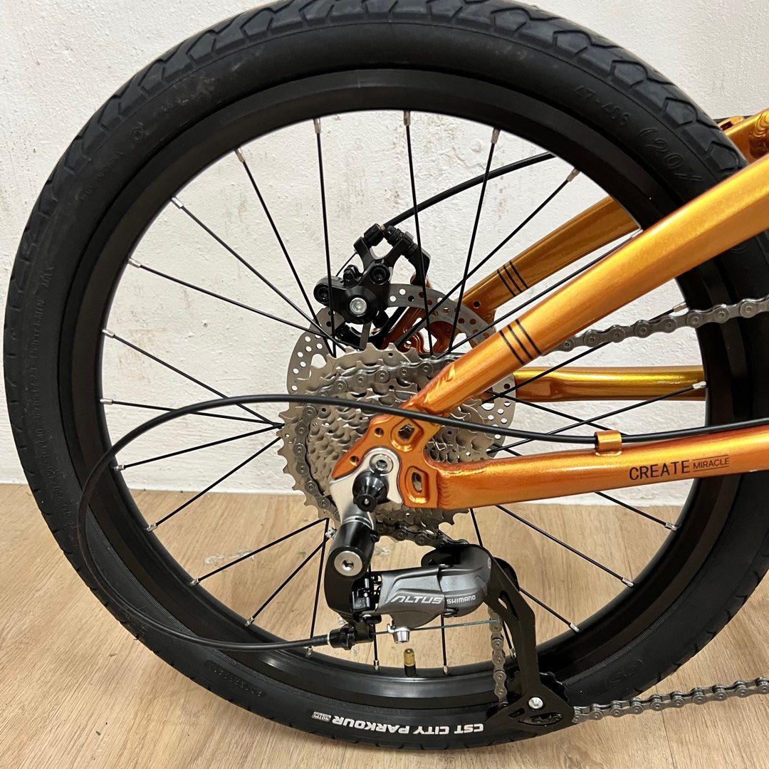 Rifle SP20 foldable bike 20 inch folding bicycle Shimano Foldie, Sports ...