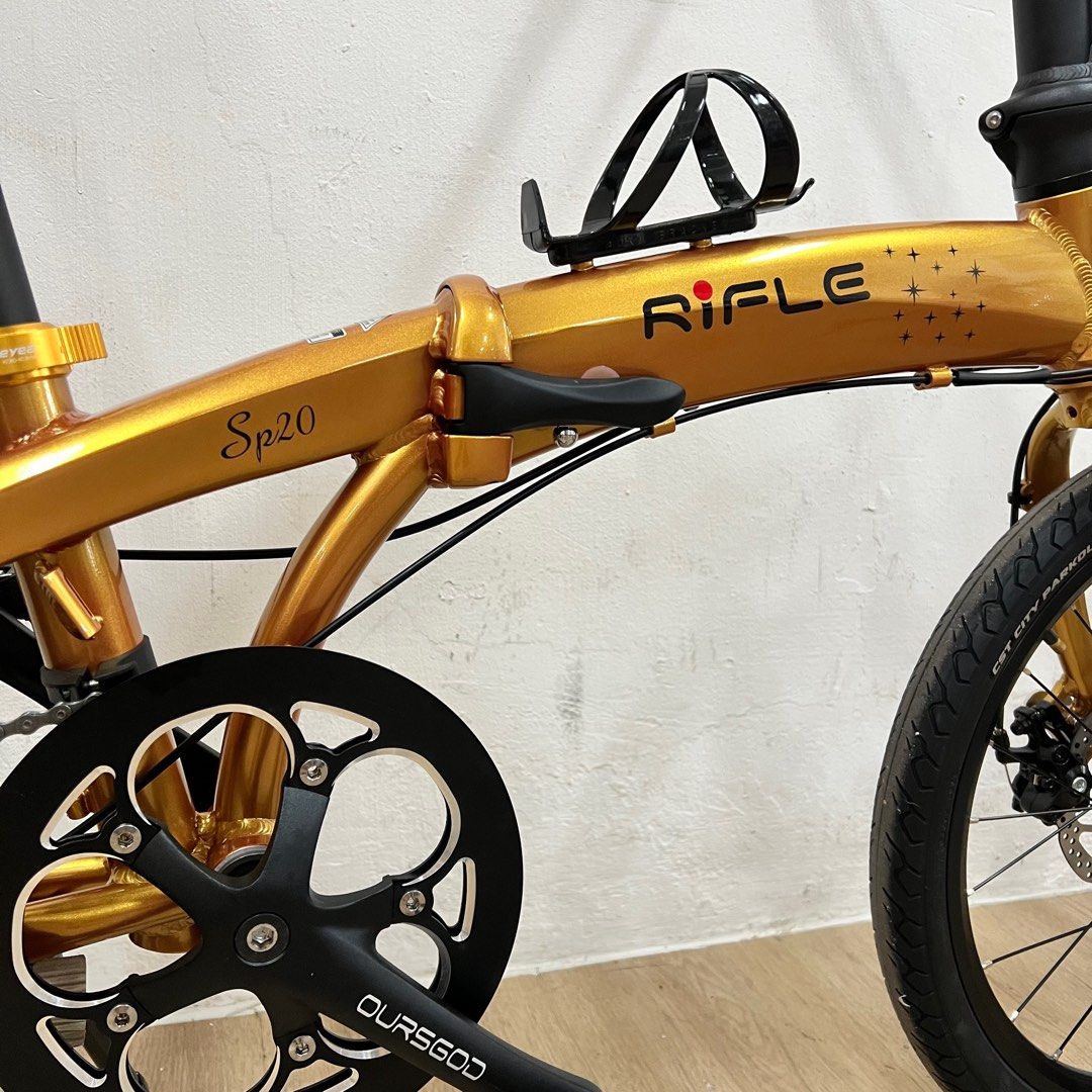 Rifle SP20 foldable bike 20 inch folding bicycle Shimano Foldie, Sports ...