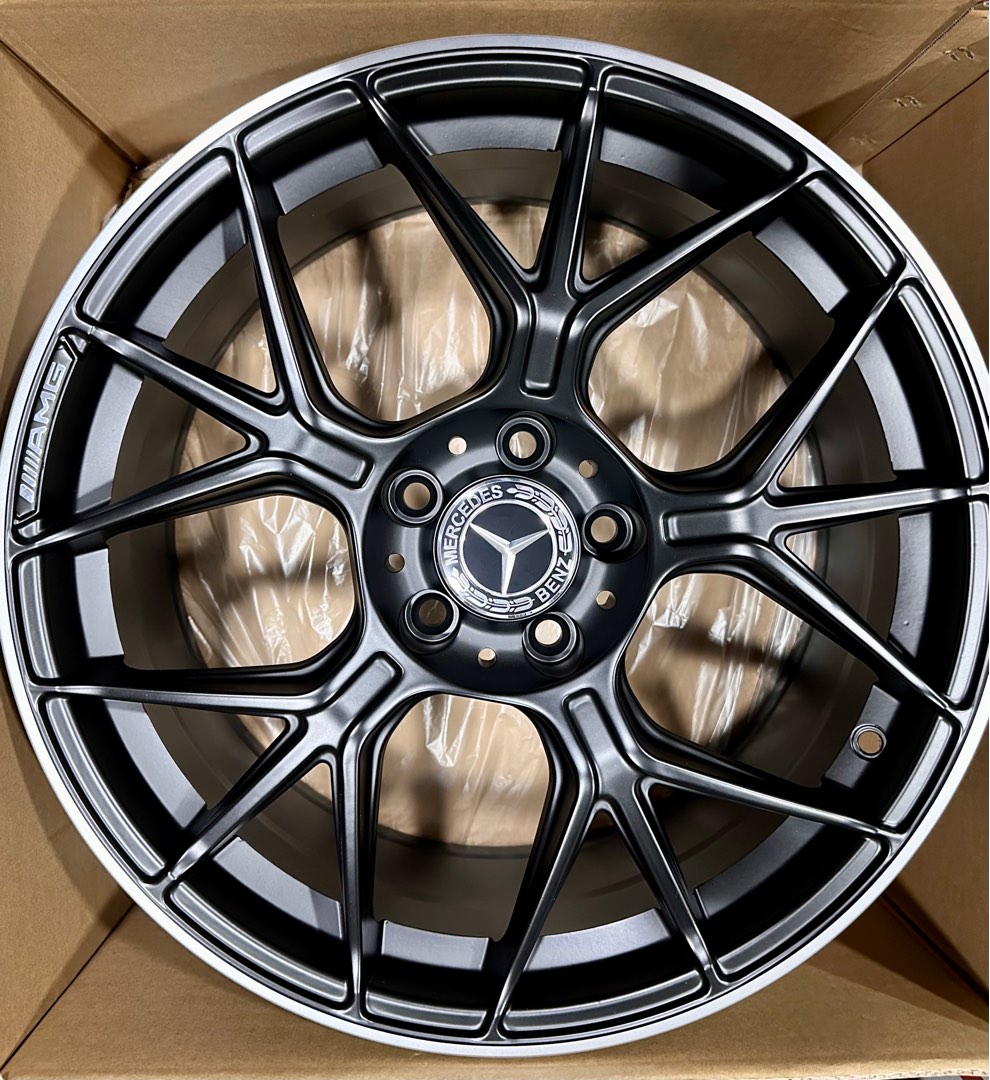 Mercedes AMG 18" Inch Sport Rims, Car Accessories, Tyres & Rims on Carousell