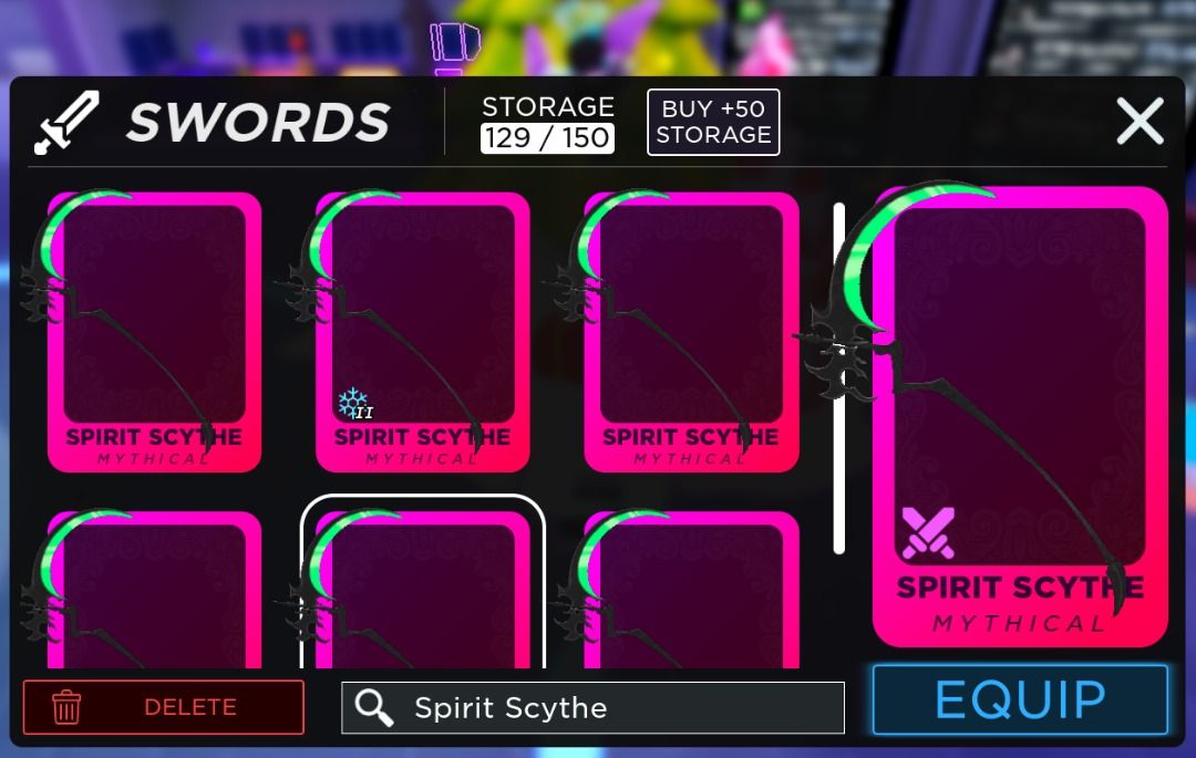 [Roblox - Death Ball] Spirit Scythe, Video Gaming, Gaming Accessories ...