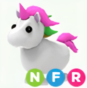 Roblox NFR Unicorn Adopt Me Pet, Video Gaming, Gaming Accessories, In-Game Products on Carousell
