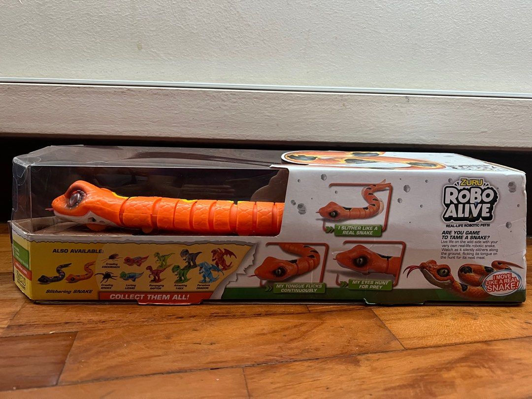 Robo Alive Slittering Snake by Zuru, Hobbies & Toys, Toys & Games on ...