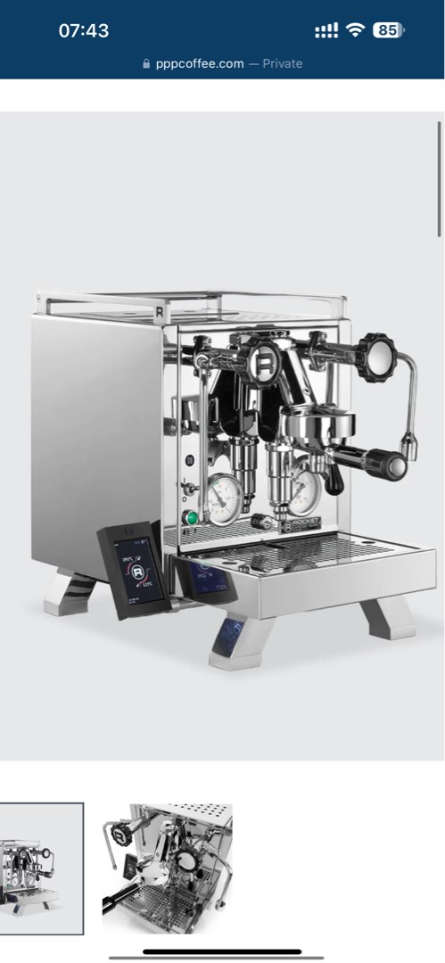 ROCKET R58 CINQUANTOTTO ESPRESSO MACHINE, TV & Home Appliances, Kitchen ...