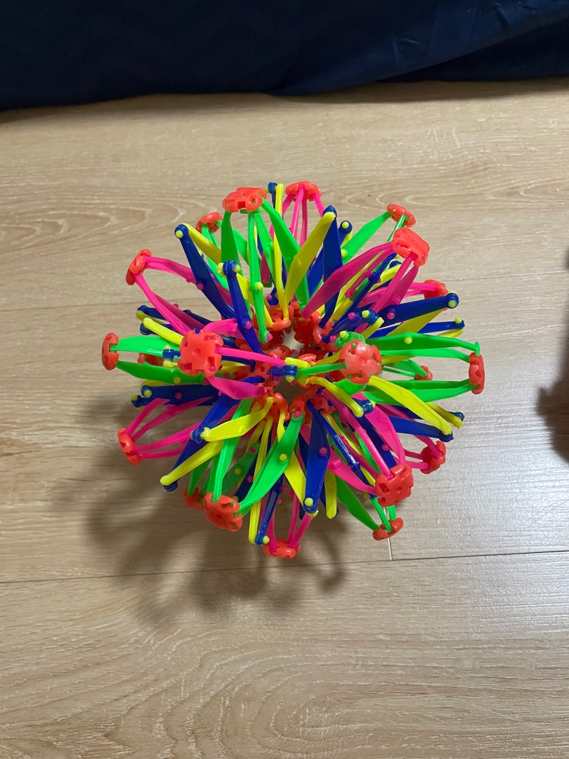 Rubber ball and expandable ball, Hobbies & Toys, Toys & Games on Carousell