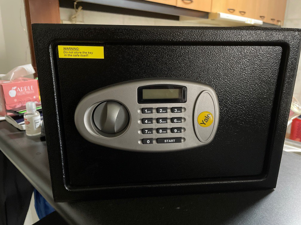 Safe without key, Furniture & Home Living, Security & Locks, Safe on ...