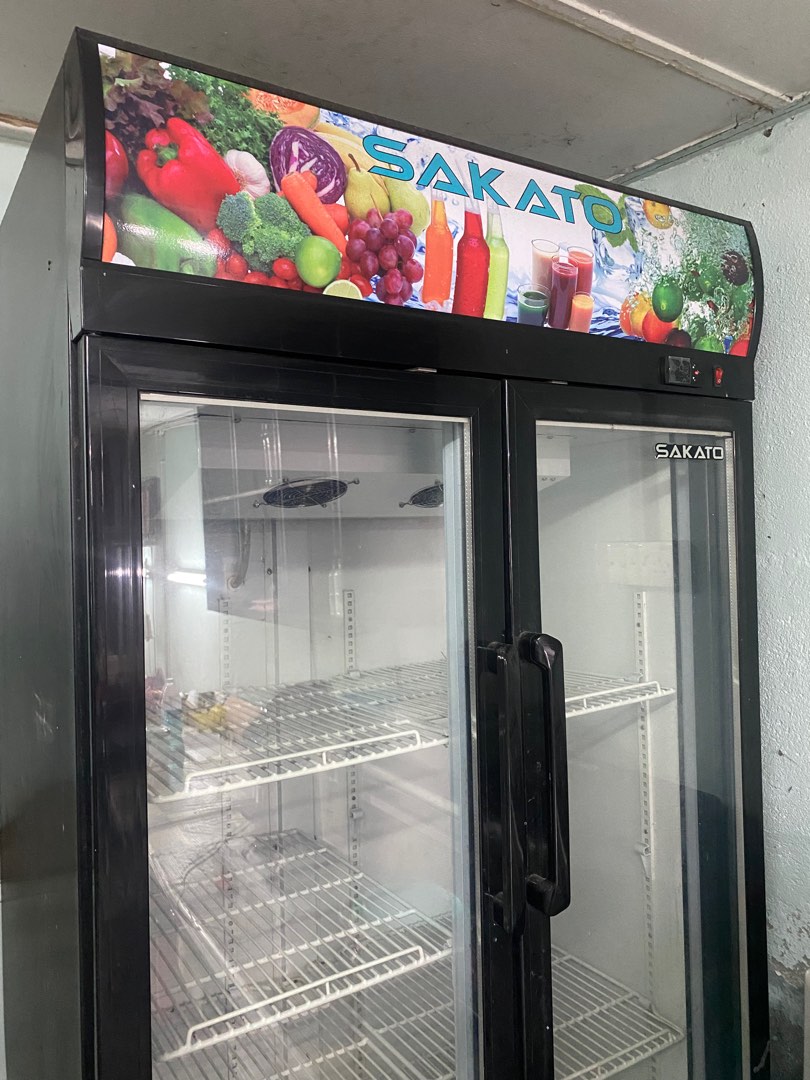 Sakato chiller 2 door 850L, TV & Home Appliances, Kitchen Appliances ...