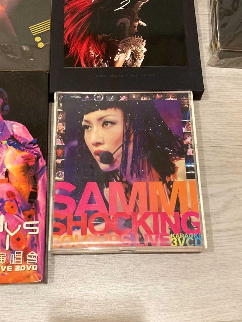 鄭秀文Sammi演唱會dvd /vcd set / 雜錦CD set/ 電影VCD, 興趣及遊戲, 音樂、樂器 & 配件, 音樂與媒體 - CD 及 DVD - Carousell
