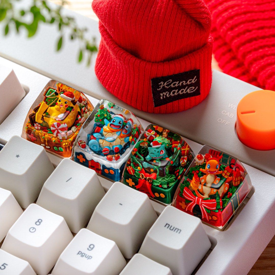 S-Craft Christmas keycaps, Hobbies & Toys, Stationery & Craft, Other ...