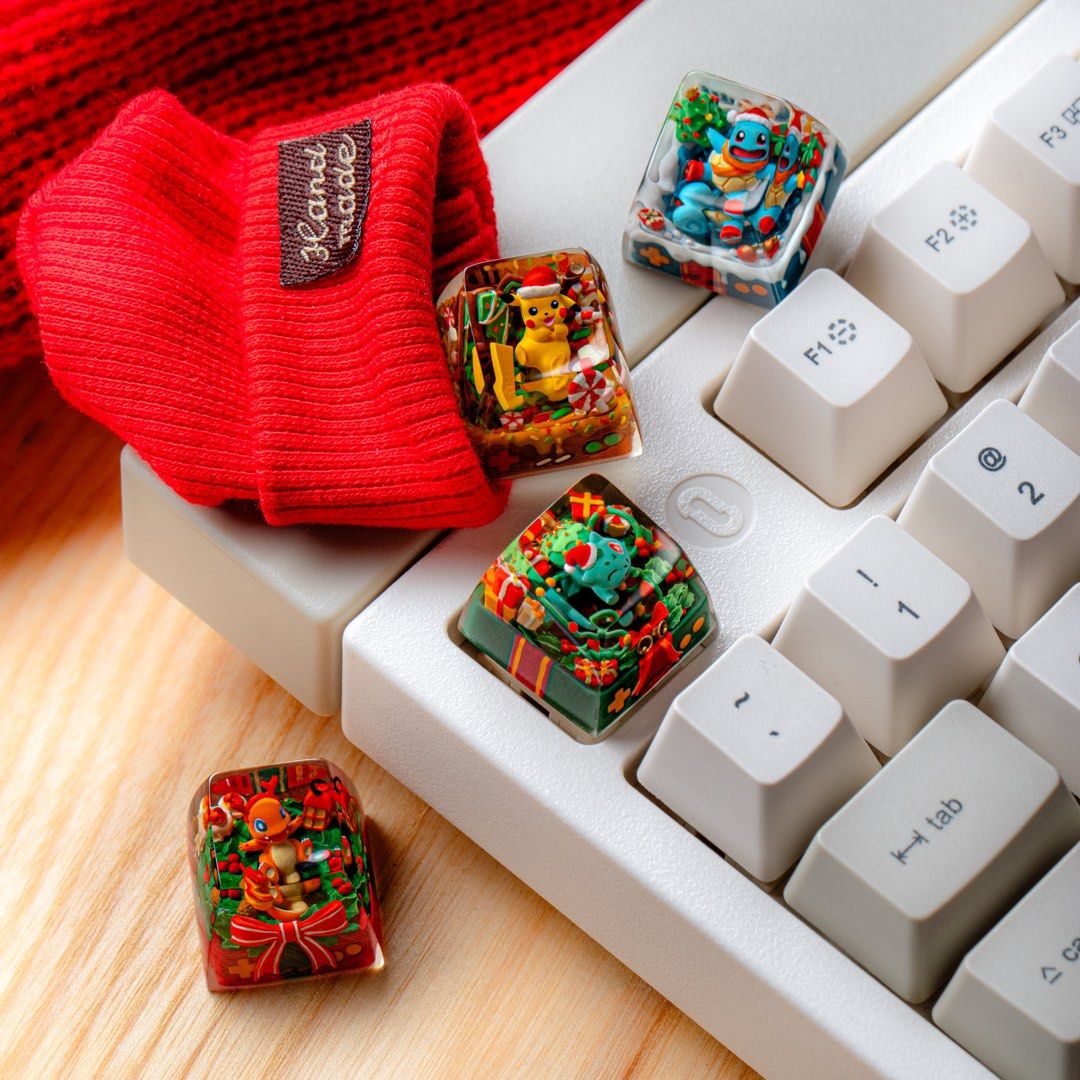 S-Craft Christmas keycaps, Hobbies & Toys, Stationery & Craft, Other ...