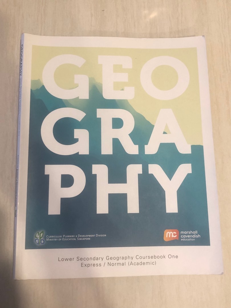 Sec 1 Geography Textbook, Hobbies & Toys, Books & Magazines, Textbooks ...