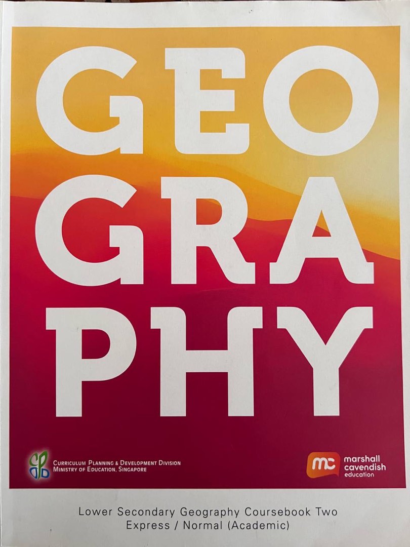 Sec 2 Geography textbook, Hobbies & Toys, Books & Magazines, Textbooks ...