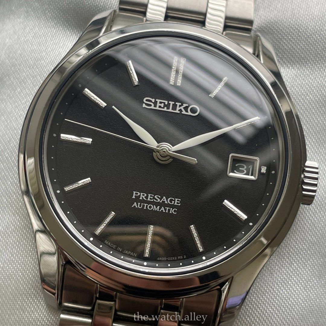 Seiko Presage - Zen Garden SRPD99J1 - Black Dress Watch, Luxury ...