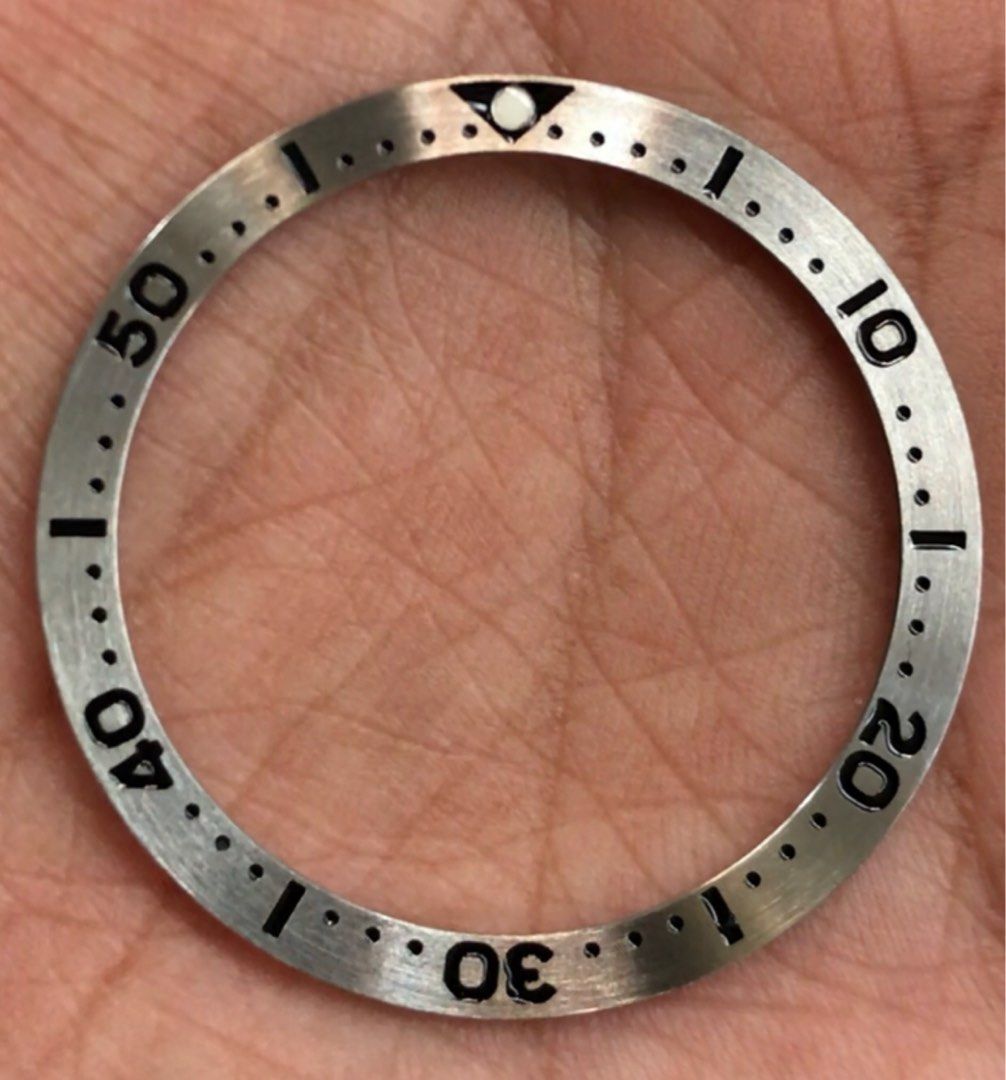 Seiko Stainless Bezel Insert For SKX, Men's Fashion, Watches ...