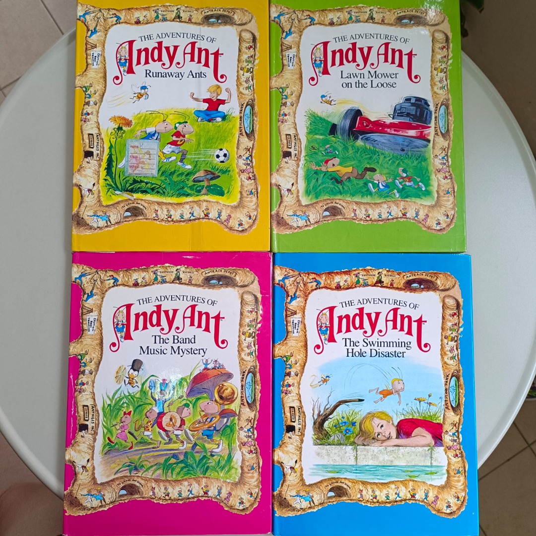 [Set of 4] The Adventures of Andy Ant Book Set Premium English Books ...