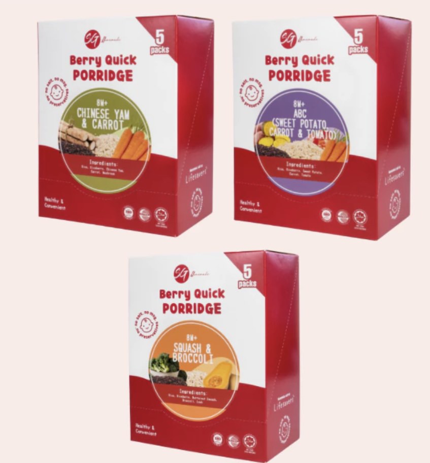 SG homemade berry quick porridge, Food & Drinks, Packaged & Instant ...