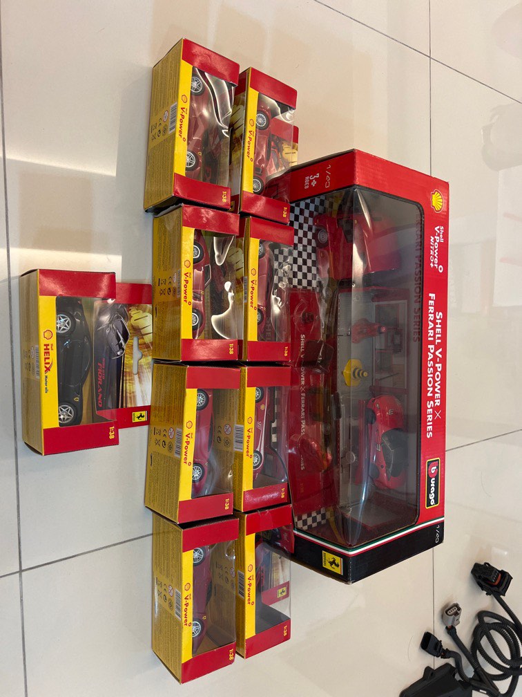 Shell V-power truck and all Ferrari cars., Hobbies & Toys, Toys & Games ...