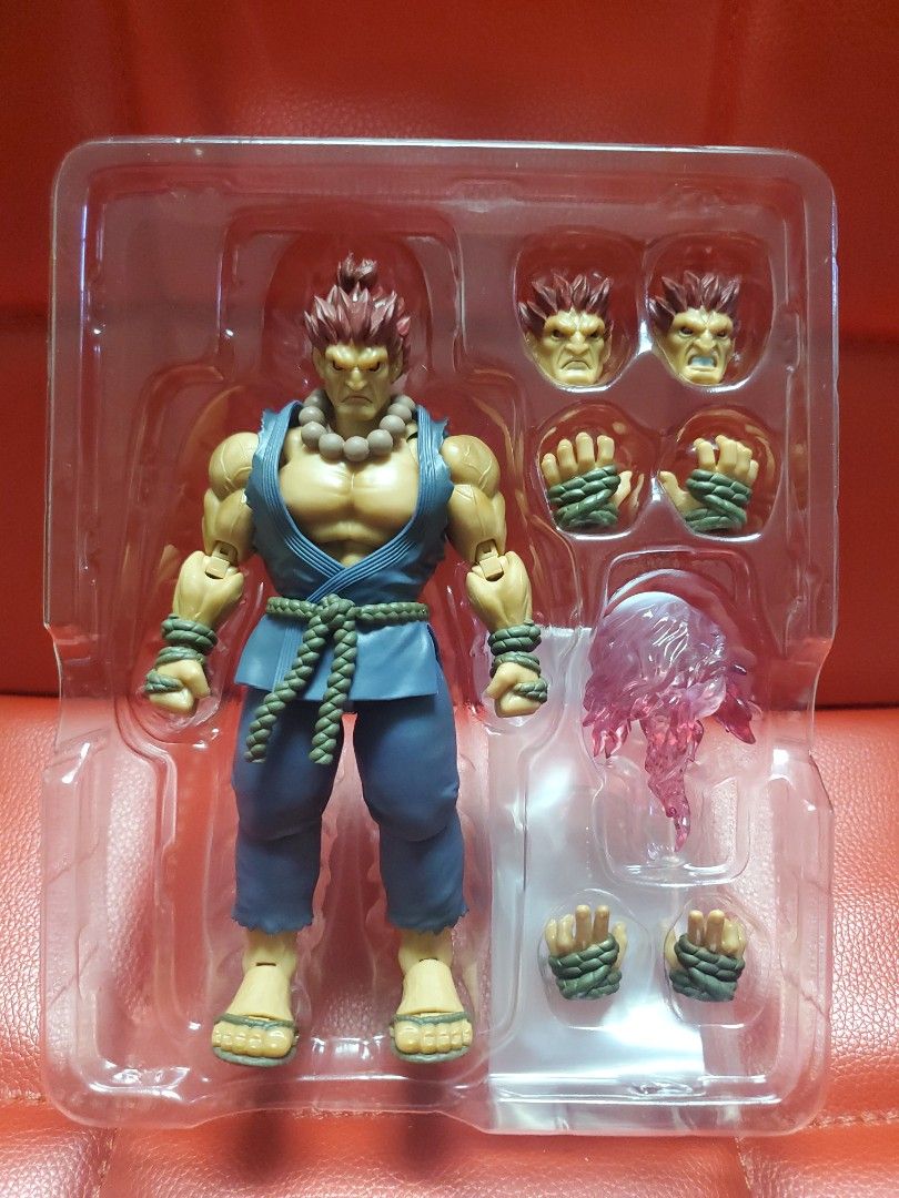 SHF STREET FIGHTER AKUMA, 興趣及遊戲, 玩具 & 遊戲類 - Carousell