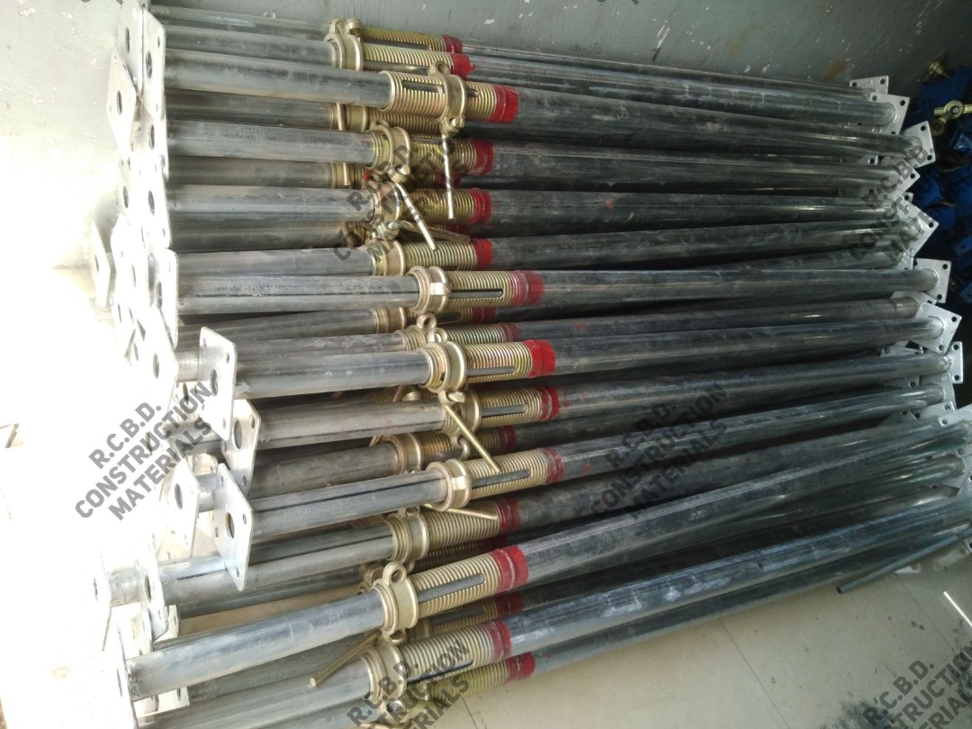 Shoring jack 1 1/2 x 2 Extended 3.4meters Sched 20 G.I. Adjustable ...