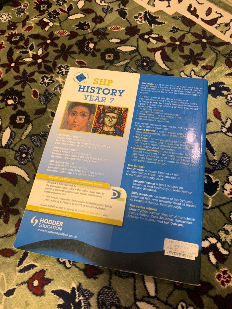 SHP History Year 7, Hobbies & Toys, Books & Magazines, Textbooks on ...