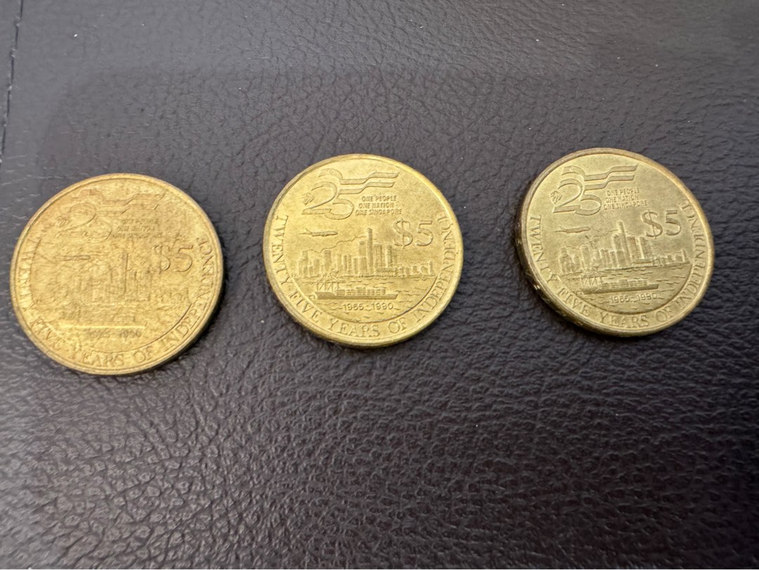 Singapore collectible $5 Coins, Hobbies & Toys, Memorabilia ...