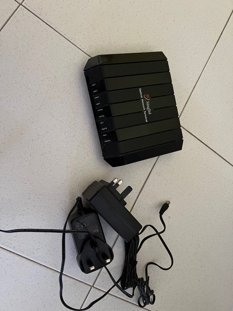 Singtel 1Gbps fibre broadband, Mobile Phones & Gadgets, Other Gadgets ...