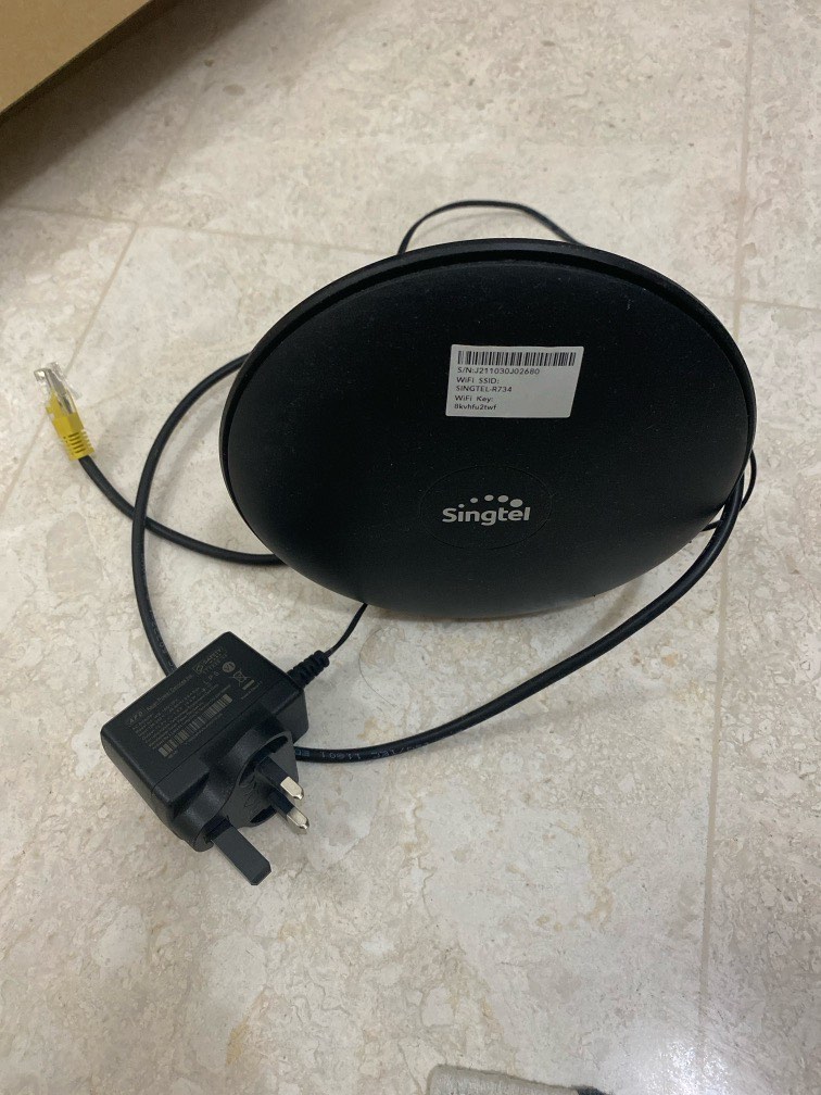 Singtel WiFi Router, Computers & Tech, Parts & Accessories, Networking ...
