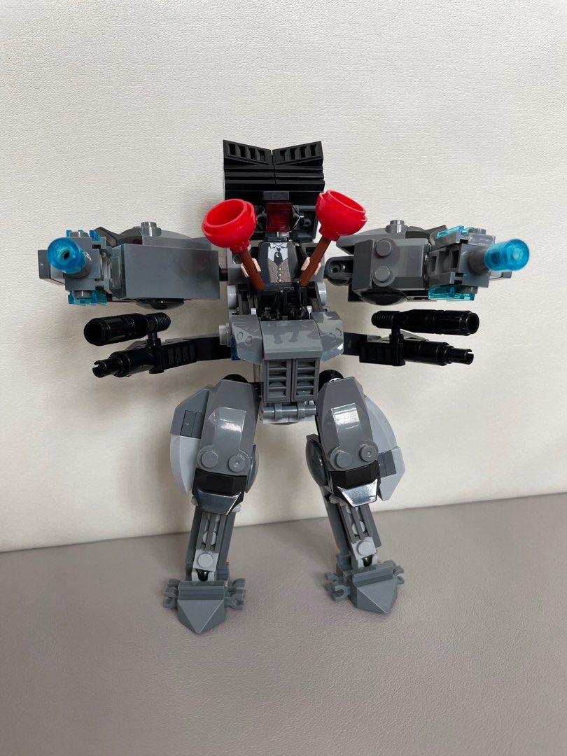 Skibidi Toilet 馬桶人 積木 Plunger Cameraman Mech | Camera Man | 監控人科學家無雙機甲 ...