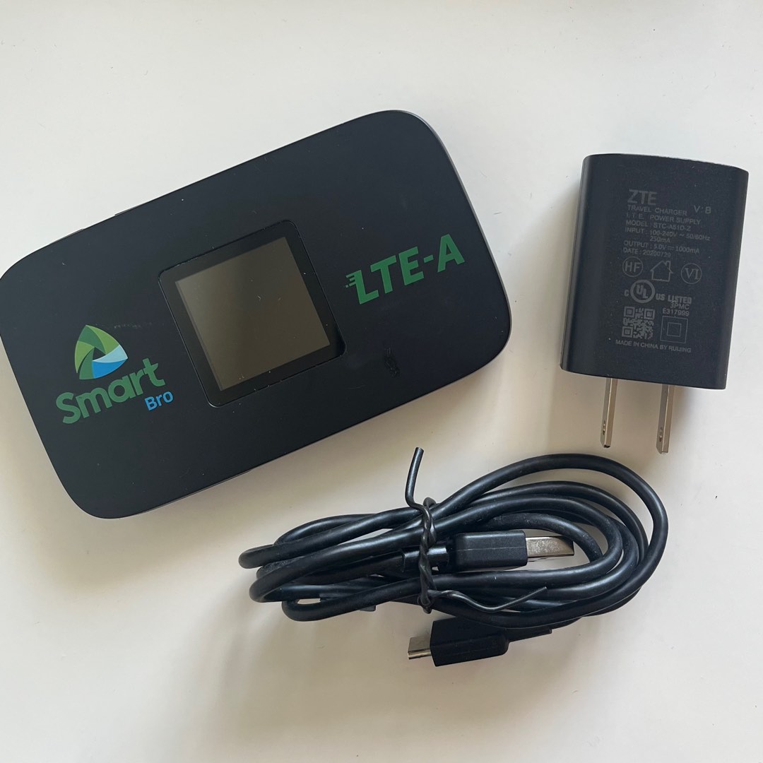 Smart Bro Pocket Wifi (Router ZTE), Computers & Tech, Office & Business ...
