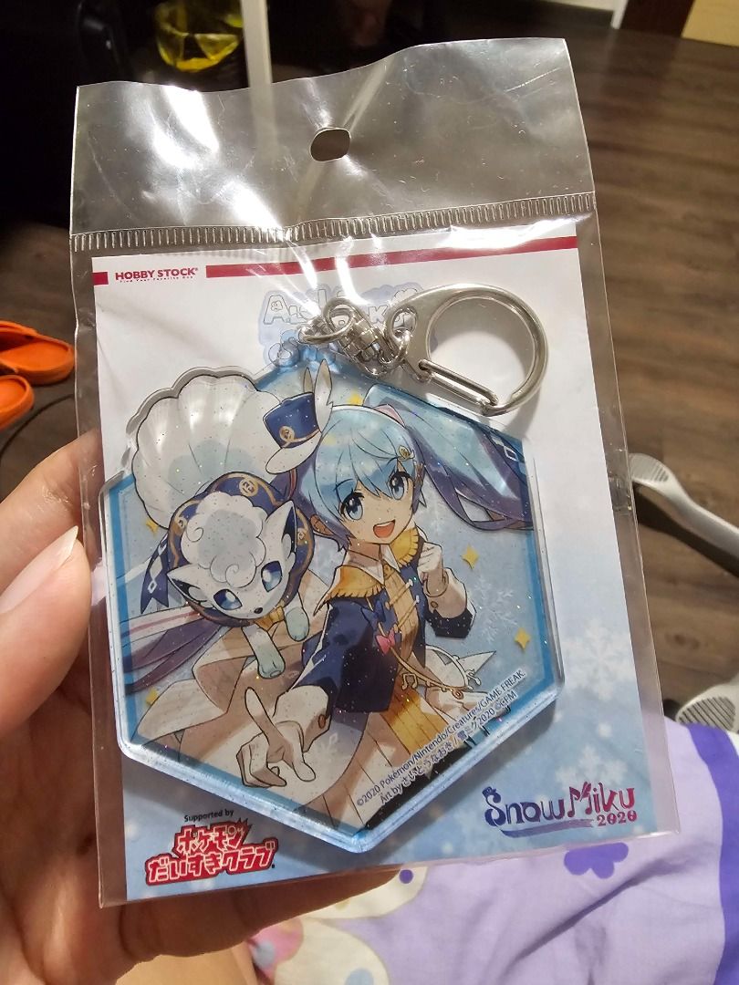 Snow Miku x Alolan Vulpix (Pokemon x Miku), Hobbies & Toys, Toys ...