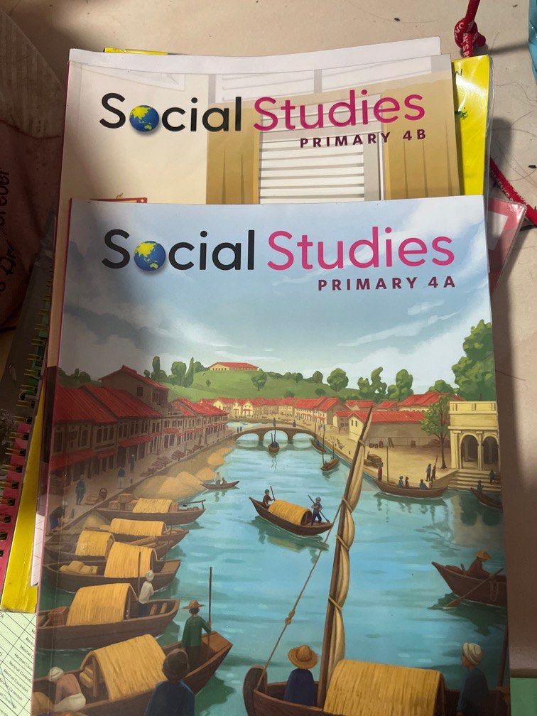 Social Studies primary 4A and 4B, Hobbies & Toys, Books & Magazines, Textbooks on Carousell