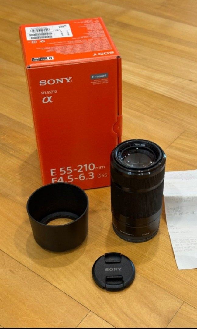 Sony SEL55210 55-210mm f4.6-6.3, Photography, Lens & Kits on Carousell