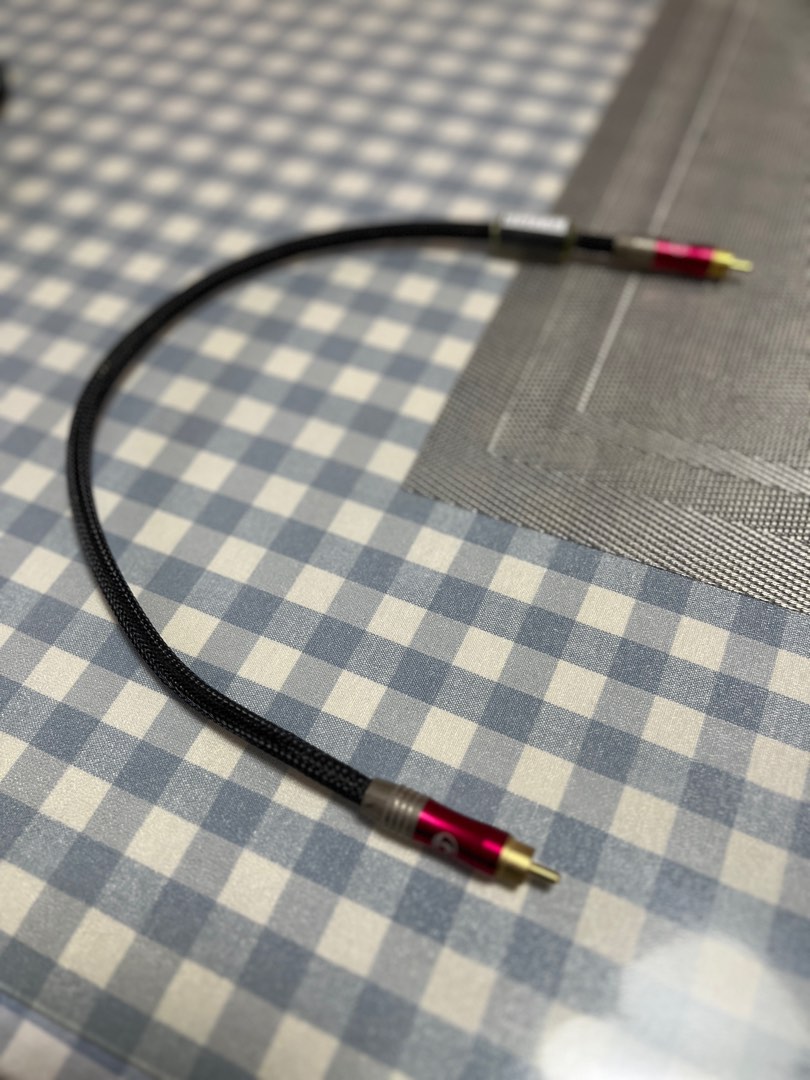 spdif cable rca connector, Audio, Other Audio Equipment on Carousell