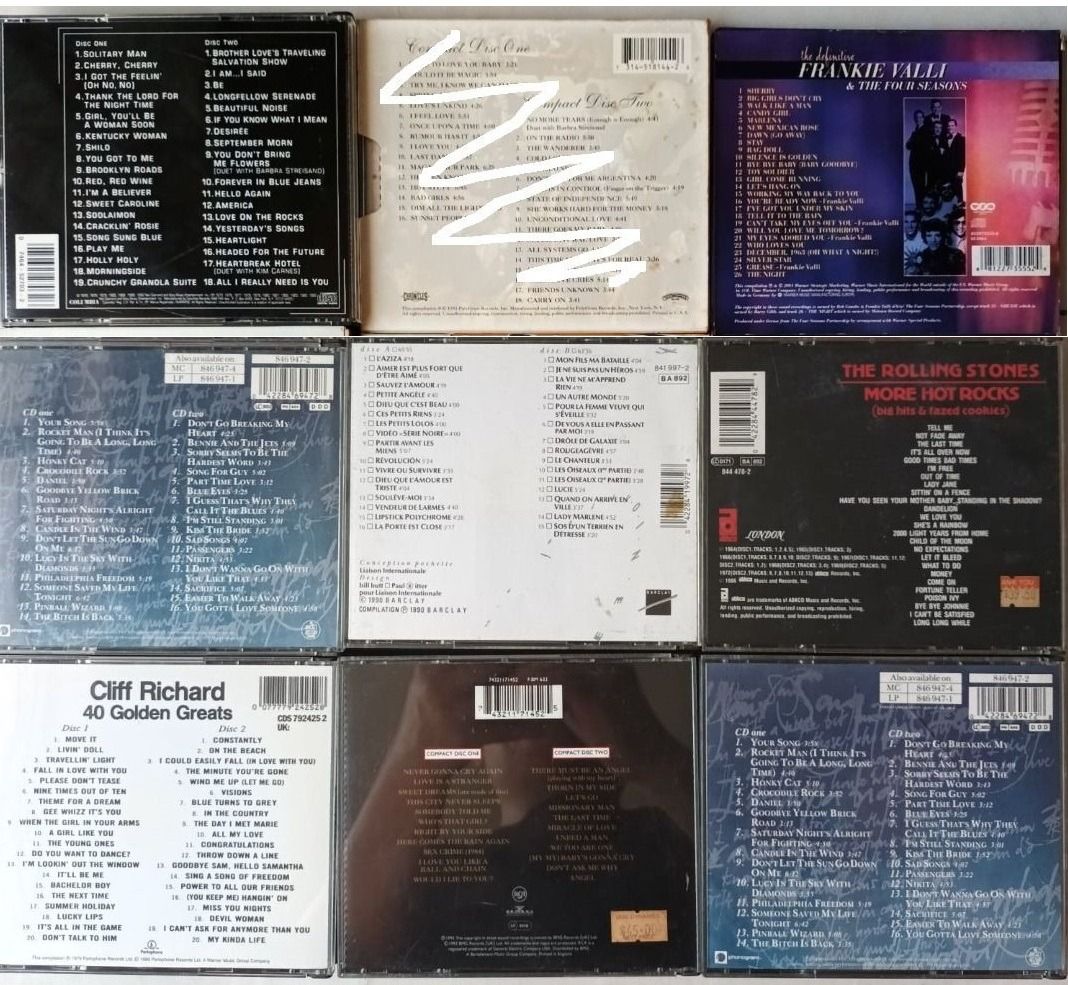 Special Cds Fat boxsets beatles pink floyd neil diamond donna summers ...