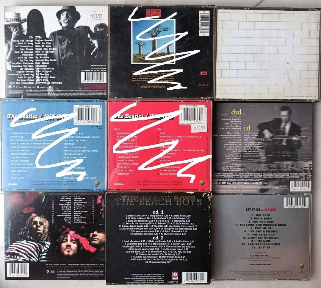 Special Cds Fat boxsets beatles pink floyd neil diamond donna summers ...