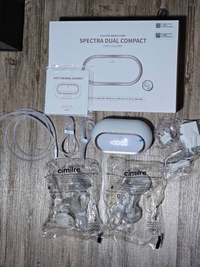 Spectra Dual Compact Breast pump, Babies & Kids, Nursing & Feeding ...