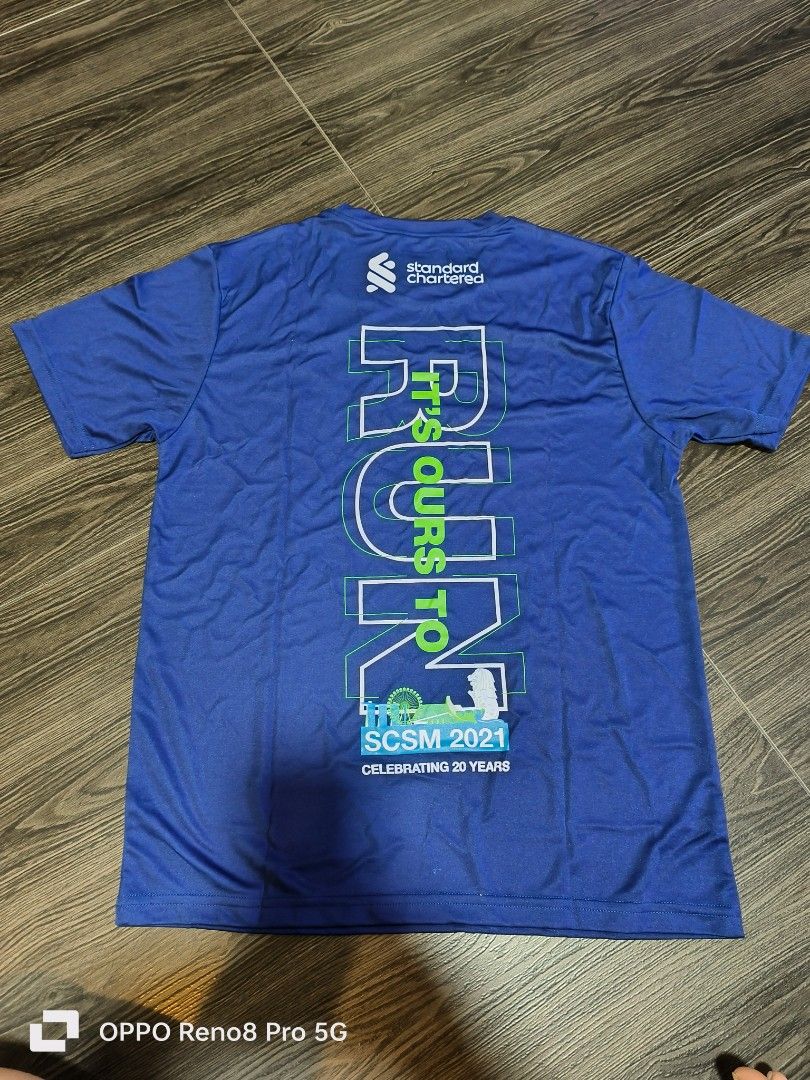 Standard Chartered 2021 Dry Fit Tee, Women's Fashion, Activewear on ...