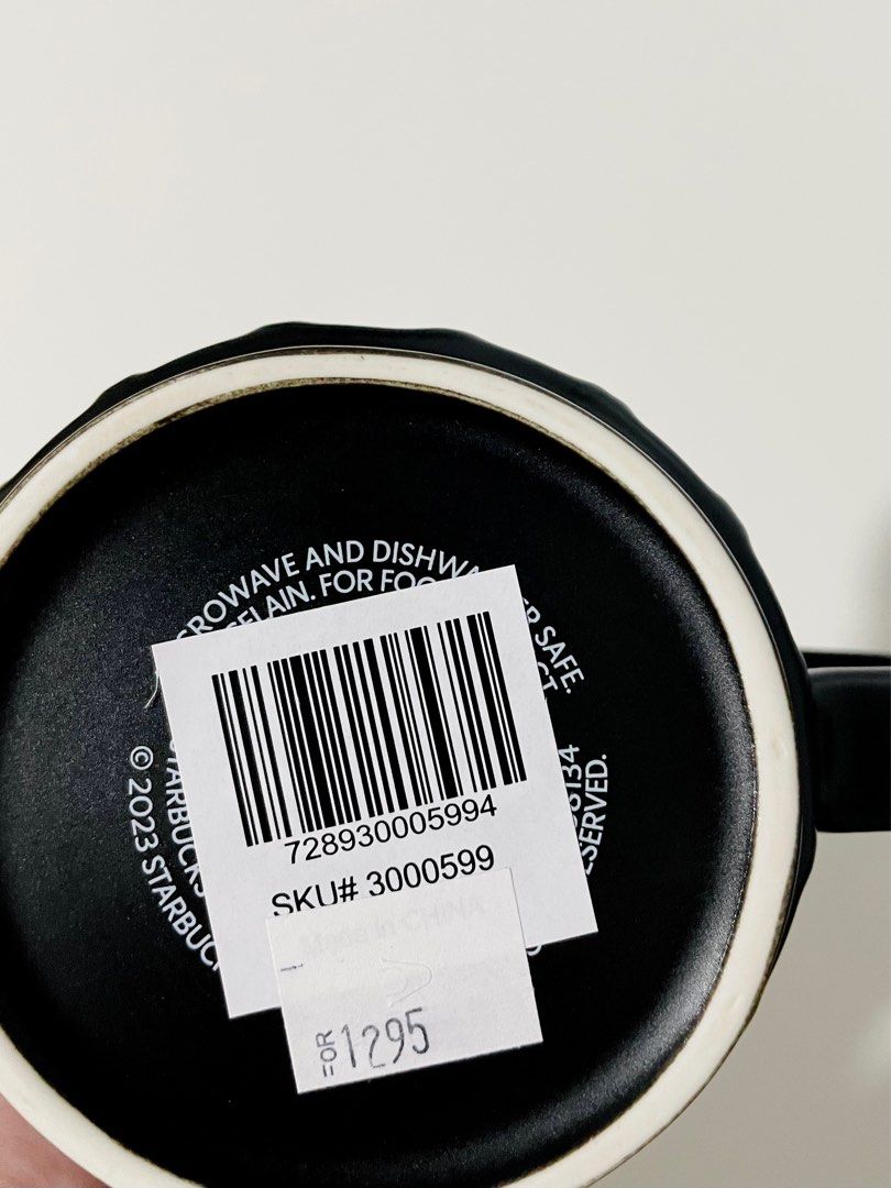 Starbucks 12oz Mug Deb Black Siren, Furniture & Home Living ...