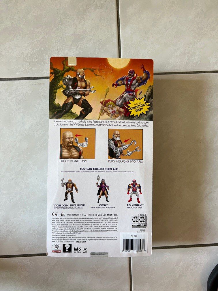 Stone Cold Master of the WWE Universe, Hobbies & Toys, Toys & Games on ...