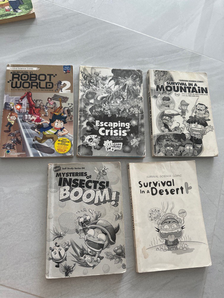 Survival science comics, Hobbies & Toys, Books & Magazines, Comics ...